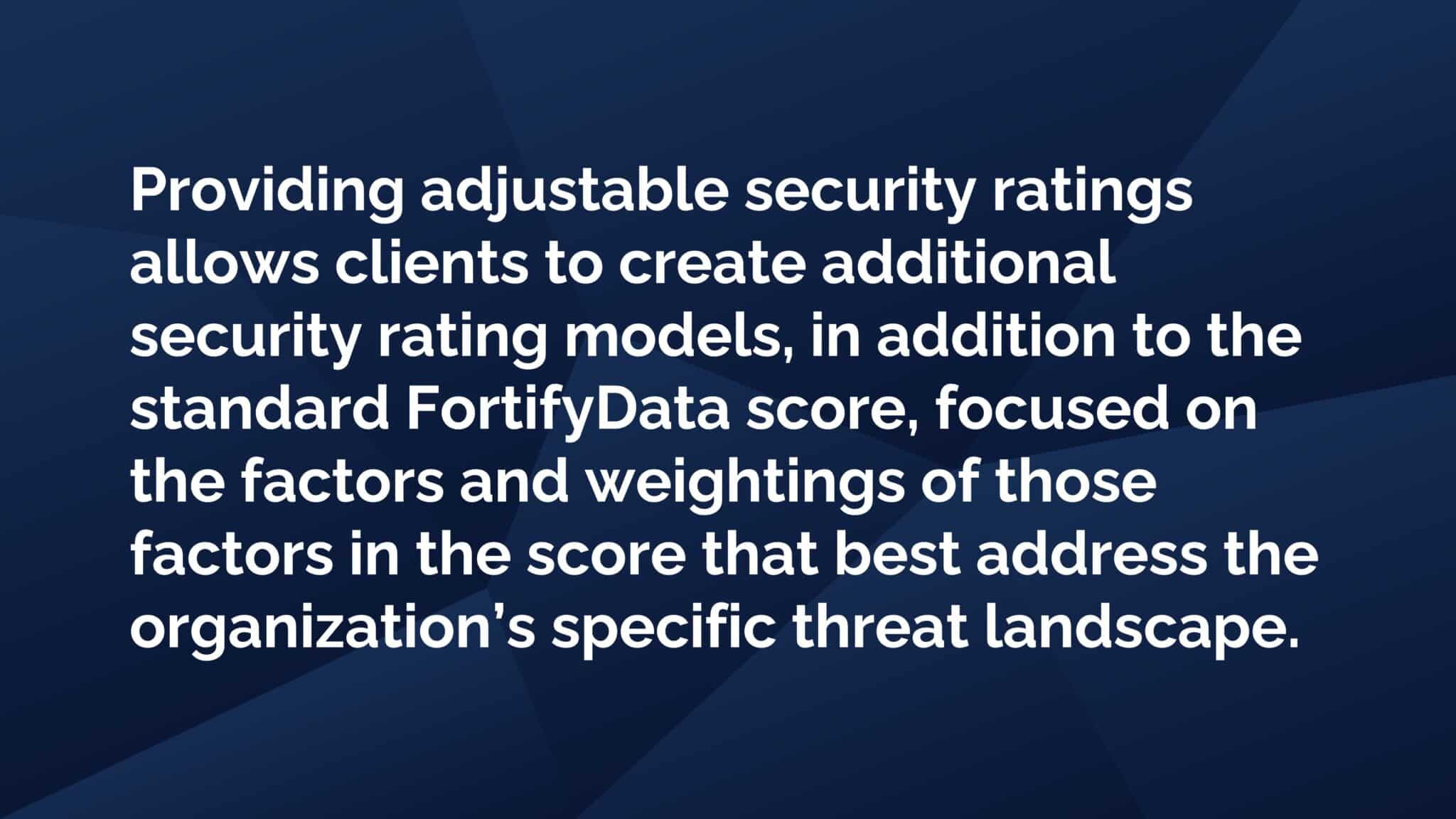 What is a security rating? A guide to security risk ratings - FortifyData Automated Cyber Risk ...